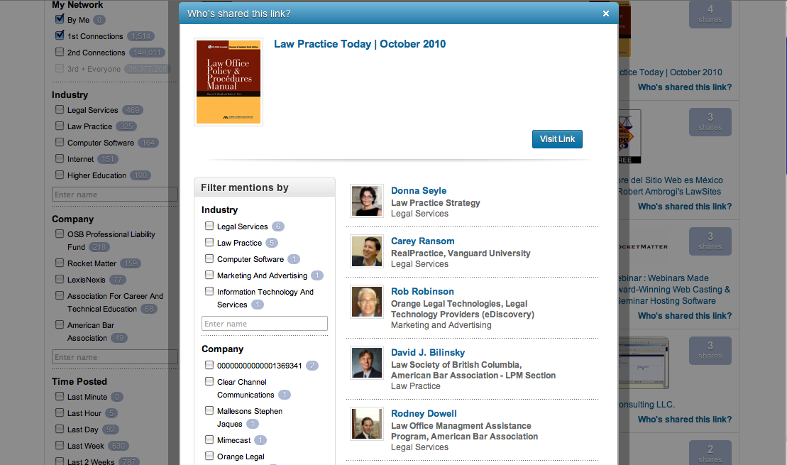 LinkedIn Launches New 'Updates' Interface | 'Signal' Gives Greater ...